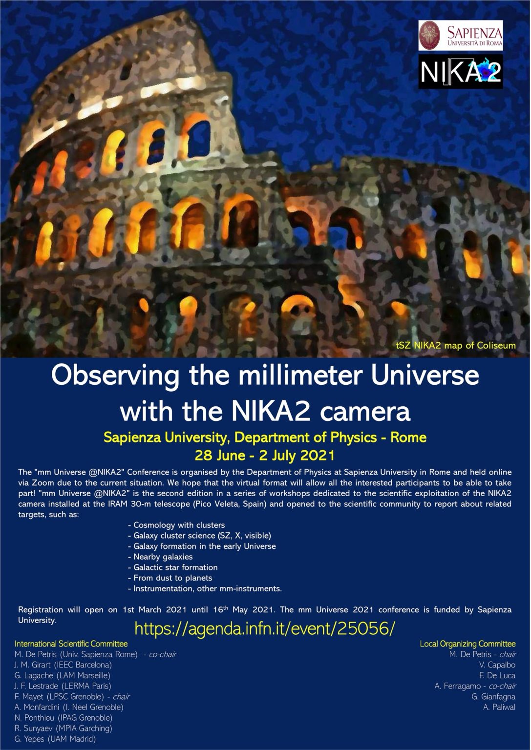 mm Universe conference series - LPSC